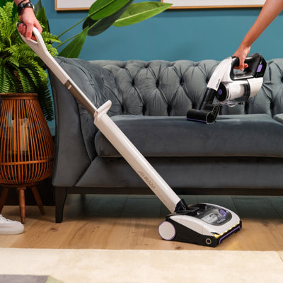 Gtech System Platinum Anti Hair Wrap Upright and Handheld Stick Vacuum ...