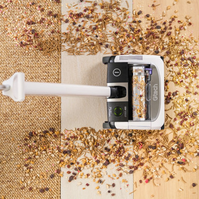 Gtech System Platinum Anti Hair Wrap Upright and Handheld Stick Vacuum ...