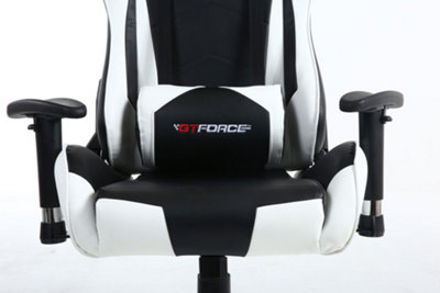 GTForce Pro FX Reclining Sports Racing Gaming Office Desk Pc Car Faux ...