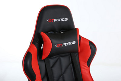 GTForce Pro GT Reclining Sports Racing Gaming Office Desk Pc Car Faux ...