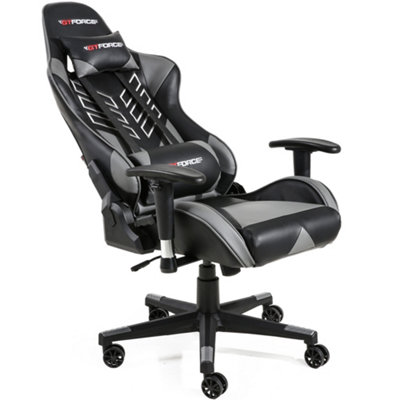 GTForce Pro St Reclining Sports Racing Gaming Office Desk Pc Car Faux ...