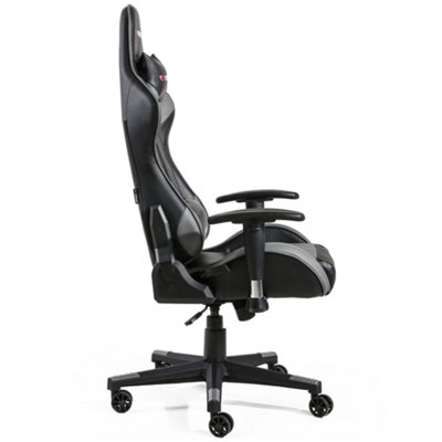 GTFORCE PRO ST RECLINING SPORTS RACING GAMING OFFICE DESK PC CAR FAUX ...