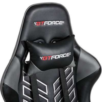 GTForce Pro St Reclining Sports Racing Gaming Office Desk Pc Car Faux ...