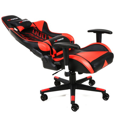 GTForce Pro ST Reclining Sports Racing Gaming Office Desk Pc Car Faux ...