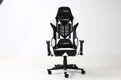 GTForce Pro ST Reclining Sports Racing Gaming Office Desk Pc Car Faux ...