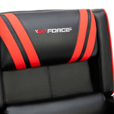 GTForce Ranger S Faux Leather Gaming Recliner Armchair Sofa Reclining ...
