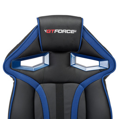 GTForce Roadster 1 Sport Racing Car Office Chair, Adjustable Lumbar ...