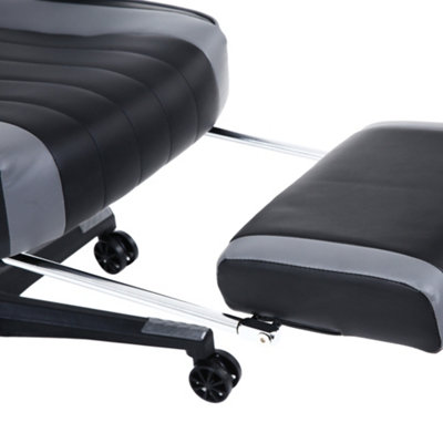 GTForce Turbo Reclining Sports Racing Gaming Office Desk Pc Car Faux ...