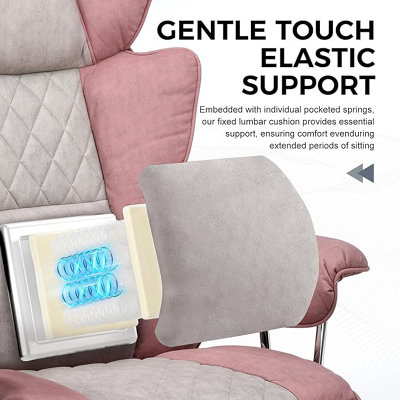 GTPLAYER Gaming Chair, Executive Office Desk Chair with Footrest ...