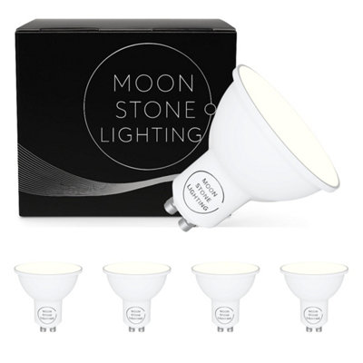 GU10 LED Bulbs 6W (50W Equivalent) - Cool White 4500K, 510 Lumens, Non ...