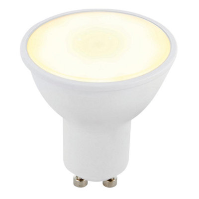 GU10 LED SMD beam angle 120 degrees 6W warm white