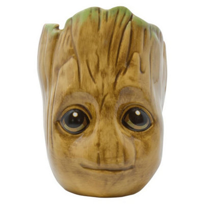 Guardians Of The Galaxy Baby Groot Mug Brown (One Size) | DIY at B&Q