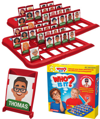Guess Who Tabletop Game for Kids Family Deduction