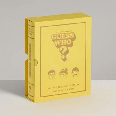 Guess Who Vintage Bookshelf Edition - Brand New and Sealed