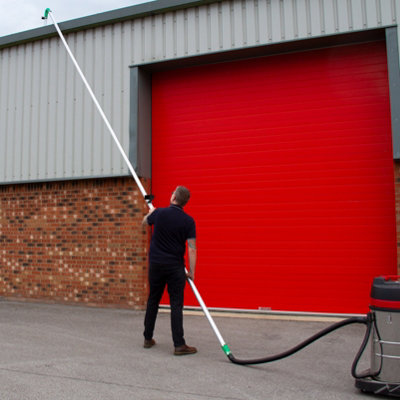 Gutter Cleaning 80L Wet & Dry Hoover 24ft Vacuum Pole Kit