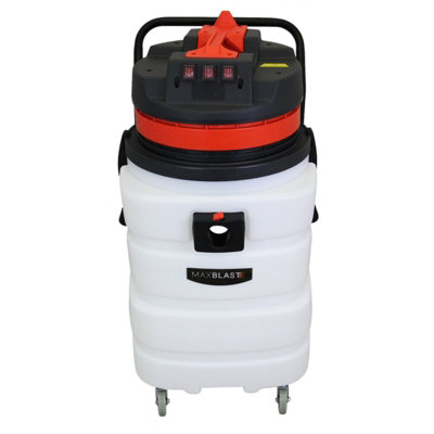 GUTTER CLEANING SYSTEM 90L WET & DRY HOOVER & 24FT GUTTER VACUUM POLE KIT