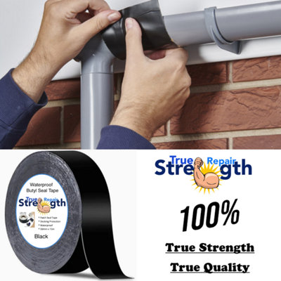 Gutter repair tape, waterproof butyl seal tape, long term repair tape