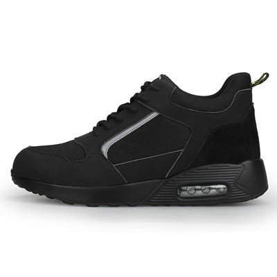 GUYISA A75 Mens Safety Air Work Trainer Shoes Steel Toe Cap Lightweight ...