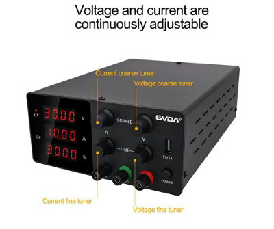GVDA GD-G1203 DC Power Supply UK Plug