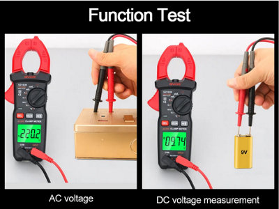 GVDA GD163A Digital Mini AC DC Clamp Meter