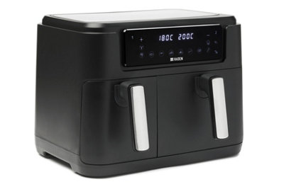 Haden 9.5L Dual Air Fryer - 10 Presets, Family Size, Digital Control ...