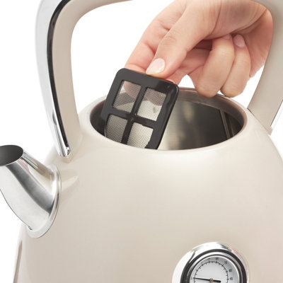 Haden Bristol Electric Kettle - Sleek Rapid-Boil Stainless Steel ...