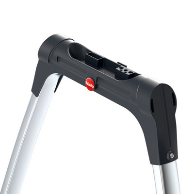 Hailo K100 Topline Aluminium Comfort Step Ladder - 2 Tread