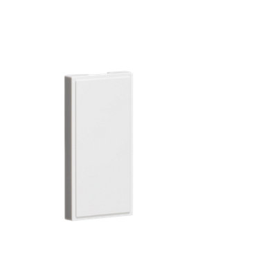 Half Blanking Modules (25 x 50mm) - White