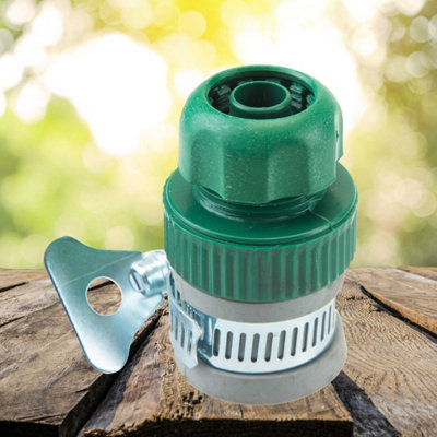 Half Inch Tap Connector Hose Pipe Adjustable Clip - Roots & Shoots