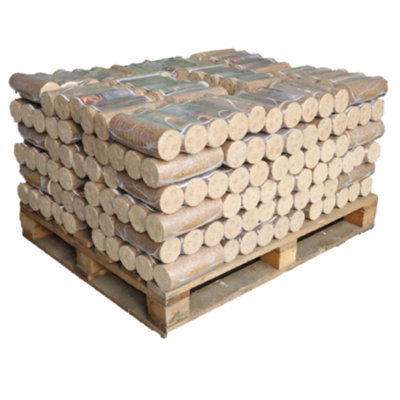 Half Pallet of 54 packs of Maxchips Briquette Logs (Delivery Included)