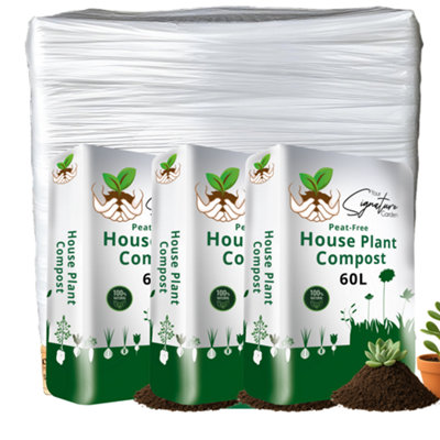 Half Pallet of Houseplant Compost x40 60L Bags by Laeto Your Signature ...