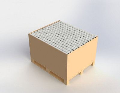 Half Pallet of Large QUICKBLOCK in Grey 125 Blocks