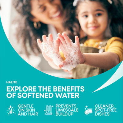 Halite Salt for Water Softener, Pure Grade A Food Quality for Twintec ...