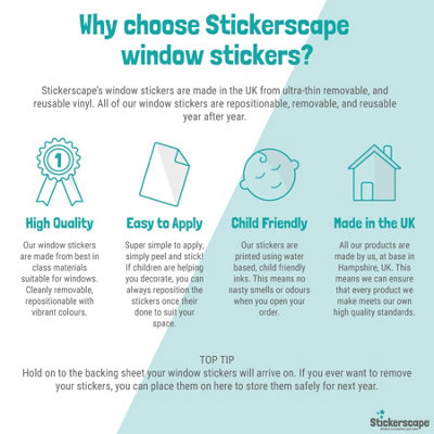 Halloween 28 Bat Window Stickers Halloween Window Decorations Reusable ...