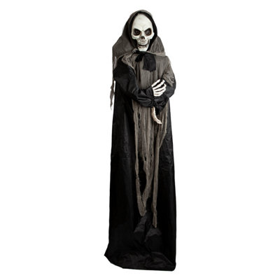 Halloween Animated Skeleton Ghost Decoration Trick or Treat Party ...