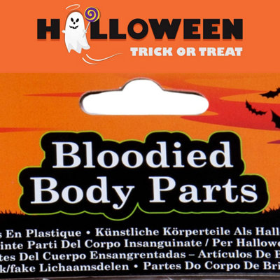 Halloween Body Parts- Foot Fake Body Parts Scary Decorations