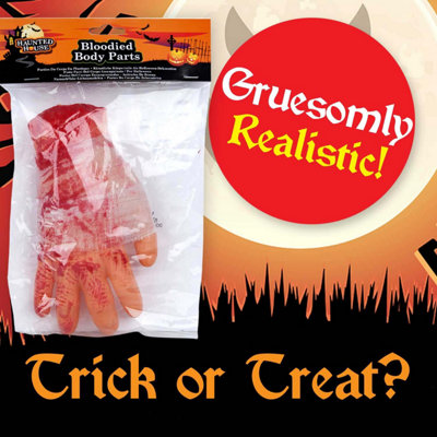 Halloween Body Parts- Hand - Fake Body Parts - Scary Decorations
