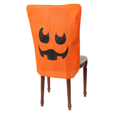 Halloween Chair Covers Halloween Party, Trick or Treat 65cm x 50cm ...