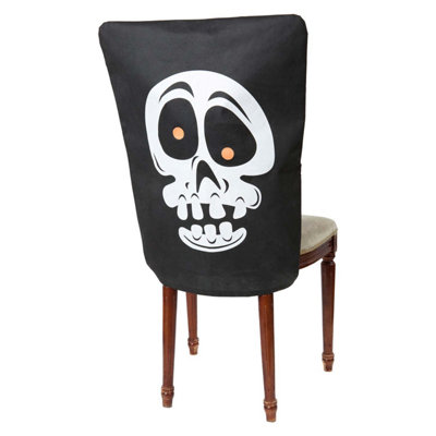 Halloween Chair Covers Halloween Party, Trick or Treat 65cm x 50cm ...