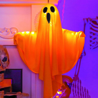 Halloween Decor Scary Hanging Lighted Ghost, Halloween Light Up Ghost ...