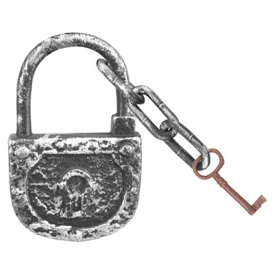 Halloween Decoration Lock, Chain & Key Halloween Party, Trick or Treat ...