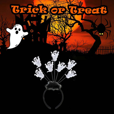 Halloween Headband Bopper Halloween Party, Trick or Treat Ghost