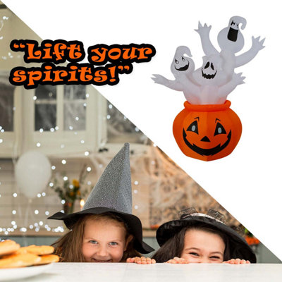 Halloween Inflatable Pumpkin Ghosts Decoration Halloween 5ft/154cm ...