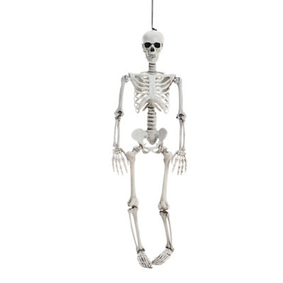 Halloween Realistic Full Body Skeleton Prop Decoration Posable Joints 90cm