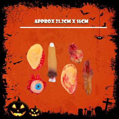 Halloween Severed Body Parts props Trick or Treat Party MultiColour