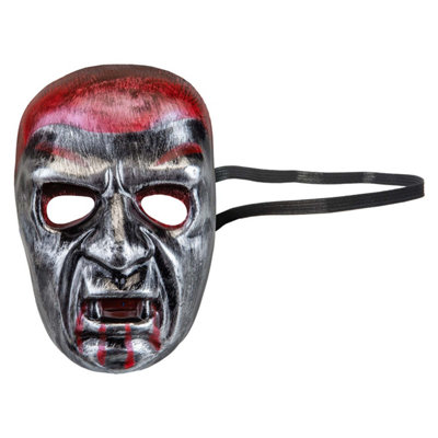 Halloween Vampire Mask Silver Halloween Party, Trick or Treat Vampire