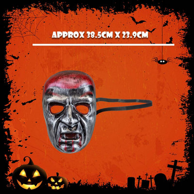 Halloween Vampire Mask Silver Halloween Party, Trick or Treat Vampire