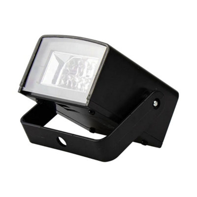 Halloween White LED Strobe Light with Hanging Bracket