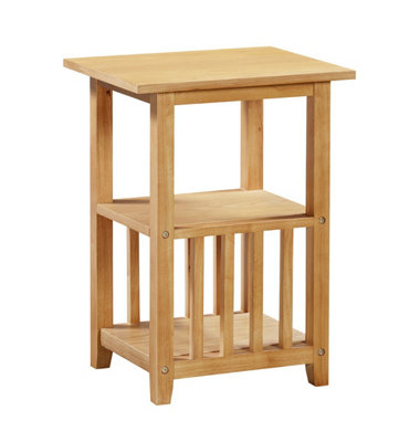 Hallowood Furniture Aston Side Magazine Table