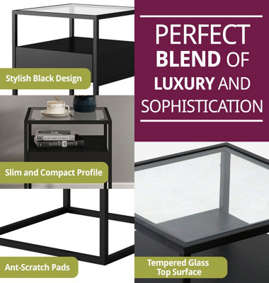 Hallowood Furniture Bewdley Side Table with Drawer